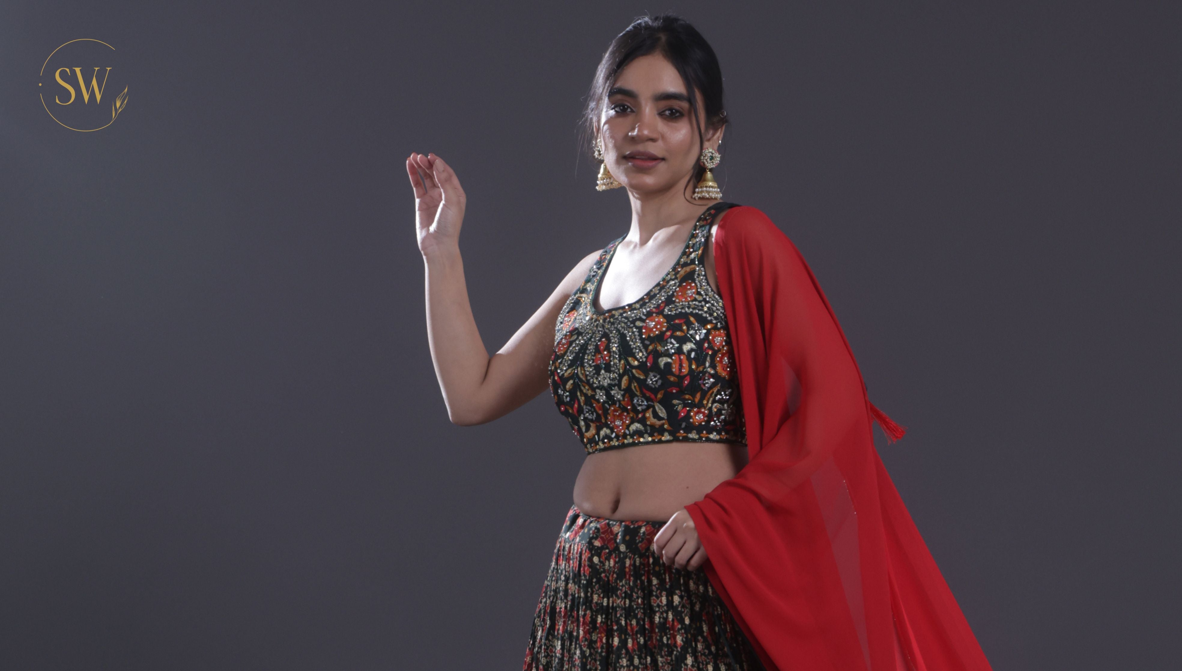 From Classic To Contemporary Versatile Black Lehenga Styles